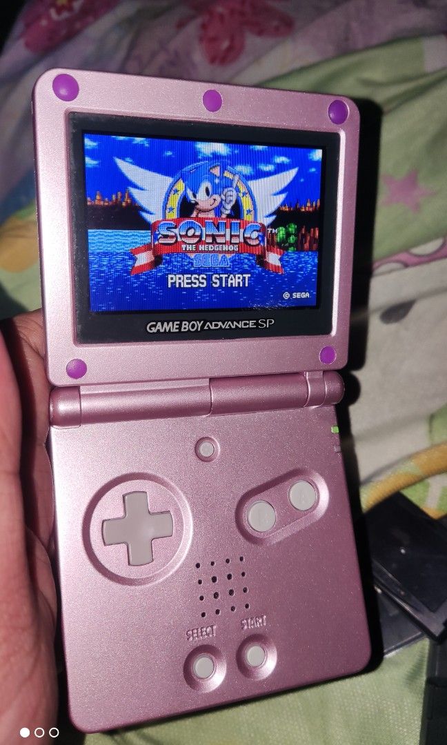 Gameboy Advance SP 101 Pink, Video Gaming, Video Game Consoles ...