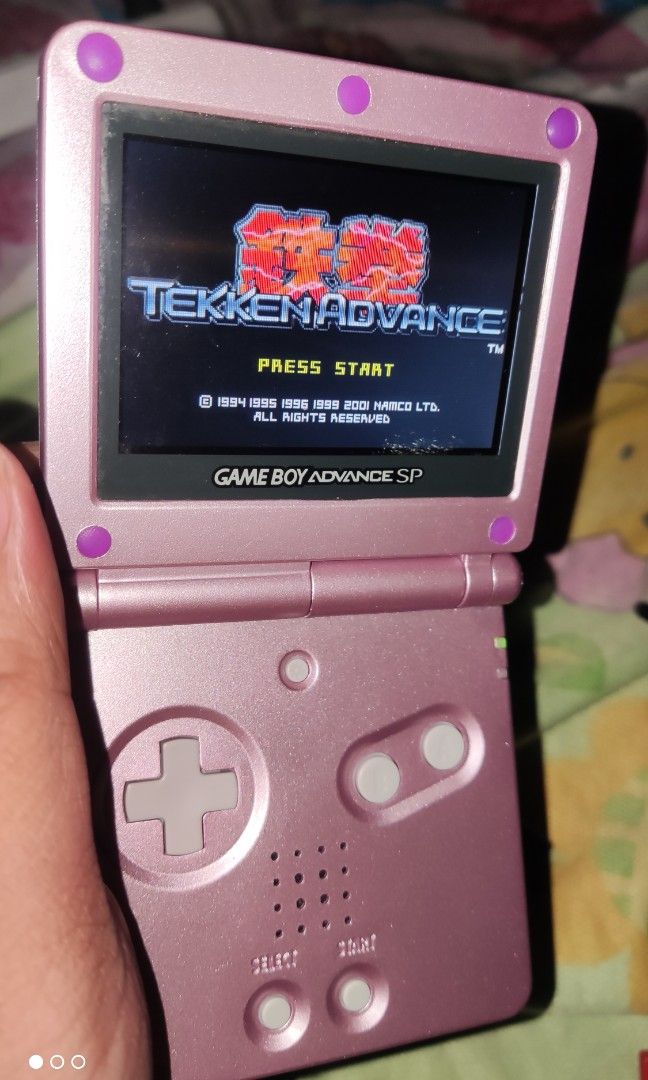 Gameboy Advance SP 101 Pink, Video Gaming, Video Game Consoles ...