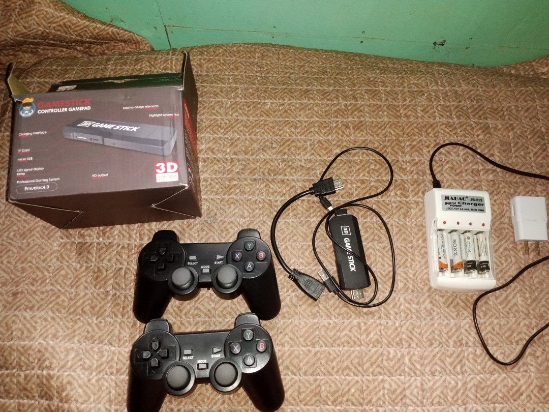GD-10 gamestick X2 retro games 128gb( battery charger include na din ...
