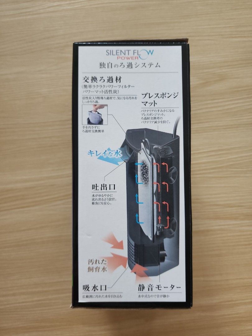 Gex Silent Flow Power, Pet Supplies, Homes & Other Pet Accessories on Carousell