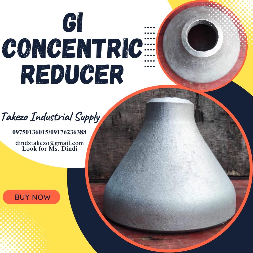 GI Concentric Reducer, Commercial & Industrial, Industrial Equipment on ...