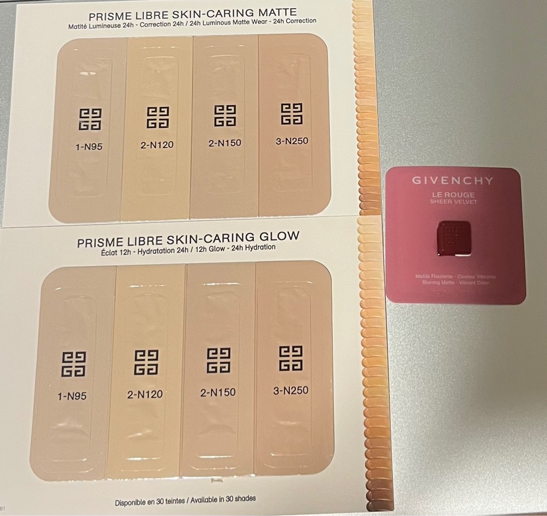 Givenchy Prisme Libre Skin Caring Matte Glow Le Rouge Sheer Velvet ...