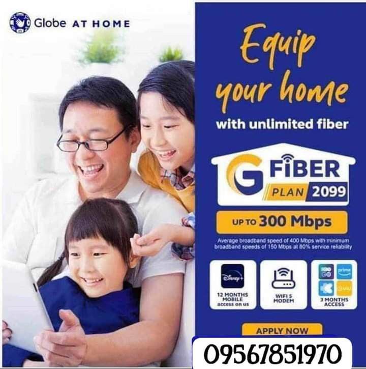 Globe Fiber Fast Internet on Carousell