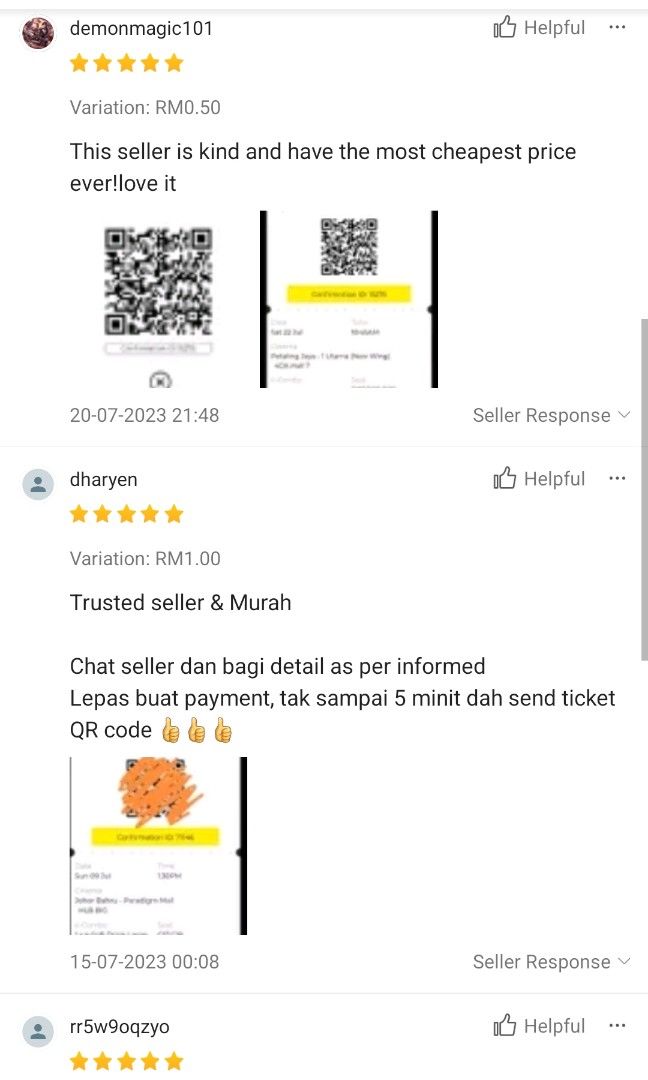 Golden Screen Cinema Movie Ticket (GSC), Tickets & Vouchers, Vouchers ...