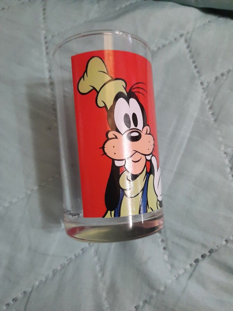 Goofy drinking glass 4.4", Furniture & Home Living, Kitchenware ...