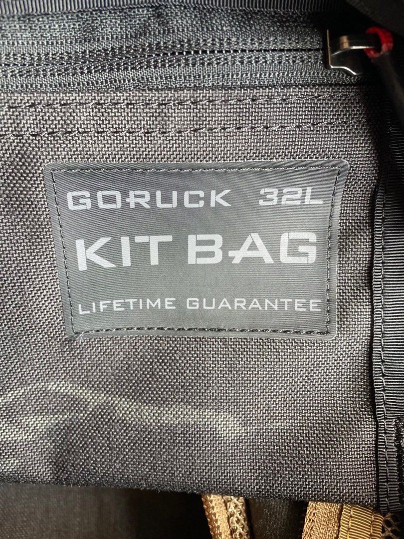 GORUCK KIT BAG MCB- 32L (INCLUDES SHOULDER STRAP), Men's Fashion, Bags ...