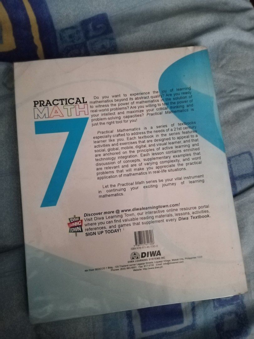 Grade 7 Practical Math DIWA on Carousell