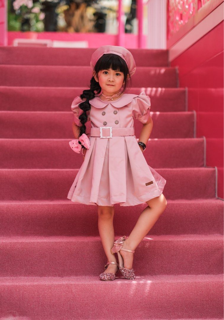 Hailey and Co Barbie Movie outfit, Babies & Kids, Babies & Kids Fashion ...