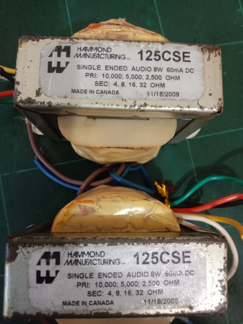 Hammond 125CSE output transformer, Audio, Soundbars, Speakers ... Hammond 125CSE output transformer, Audio, Soundbars, Speakers ...