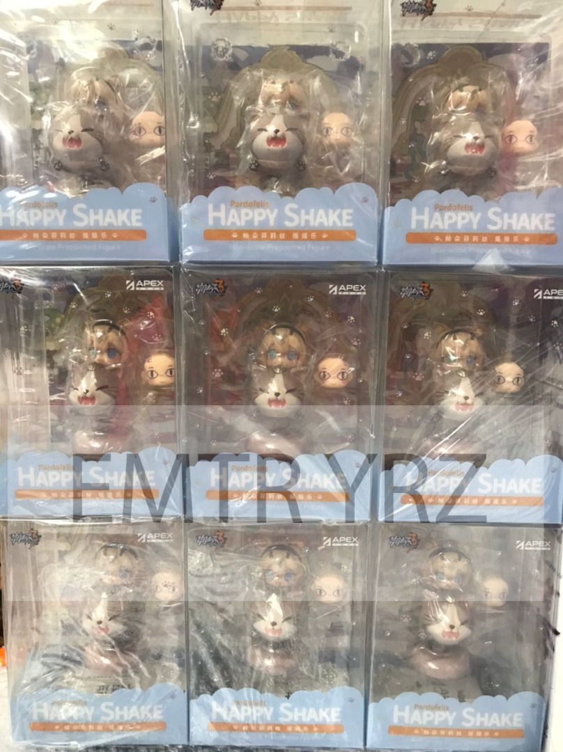 Happy Shake Honkai Impact 3 Pardofelis 摇摇乐 崩坏3rd 帕朵菲莉丝, Hobbies & Toys, Toys & Games on Carousell