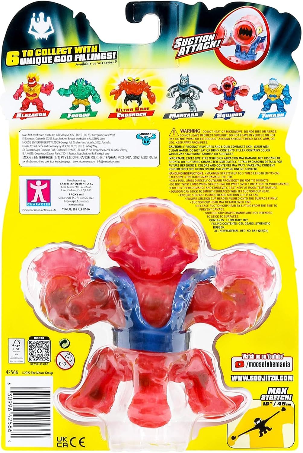 Heroes of Goo Jit Zu Deep Goo Sea Squidor Hero Pack. Super Squishy, Goo ...