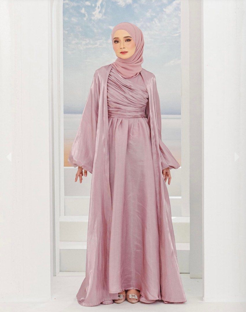 HIJABISTAHUB Atifa Abaya, Women's Fashion, Muslimah Fashion, Kaftans ...