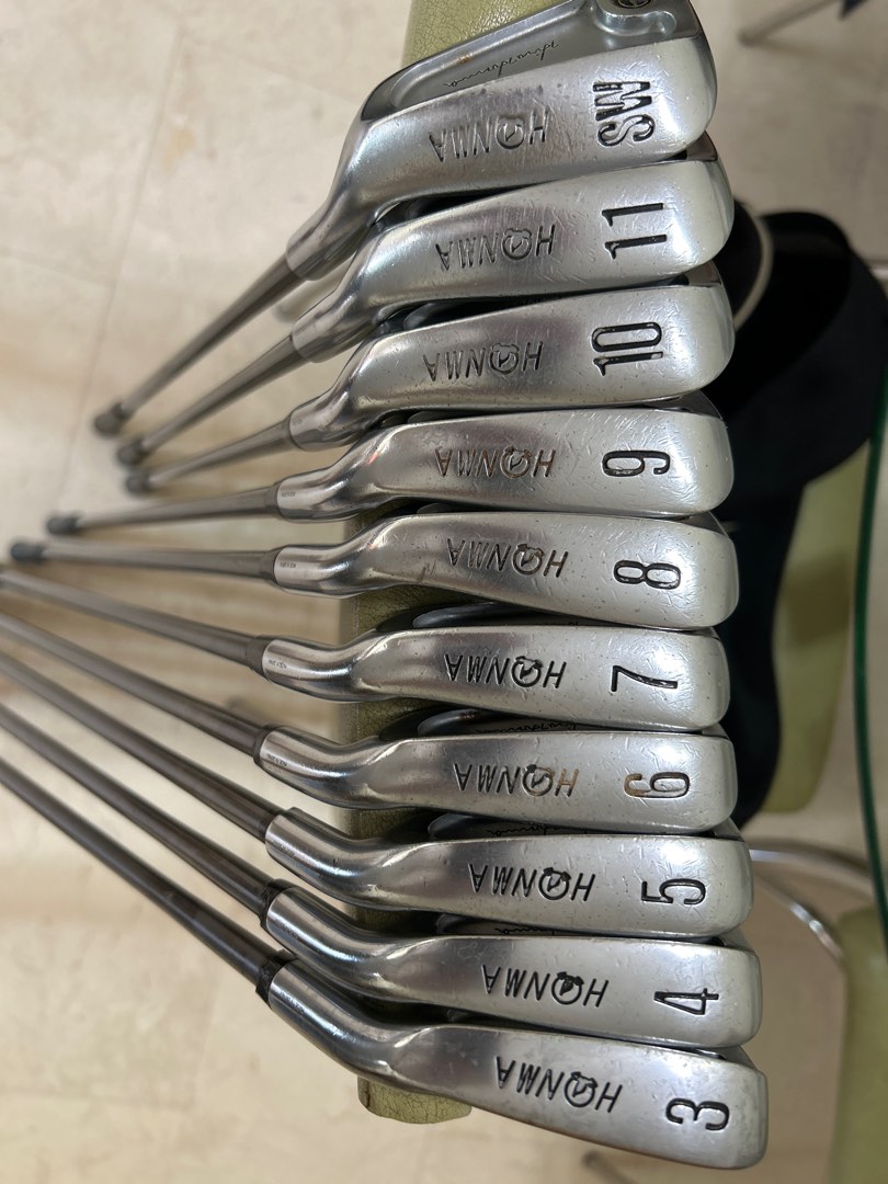 HONMA iron set, Sports Equipment, Sports & Games, Golf on Carousell
