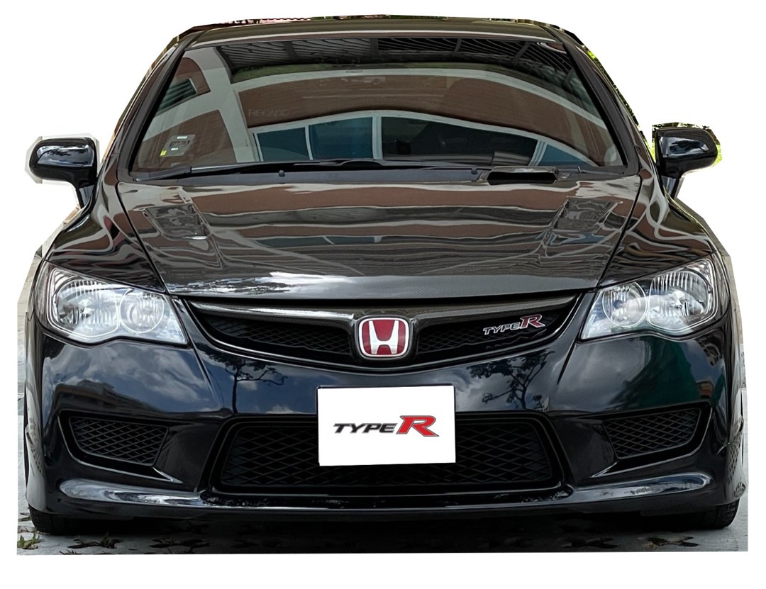 Honda Civic Emblem Replacement Type R Honda Civic Type R Fro
