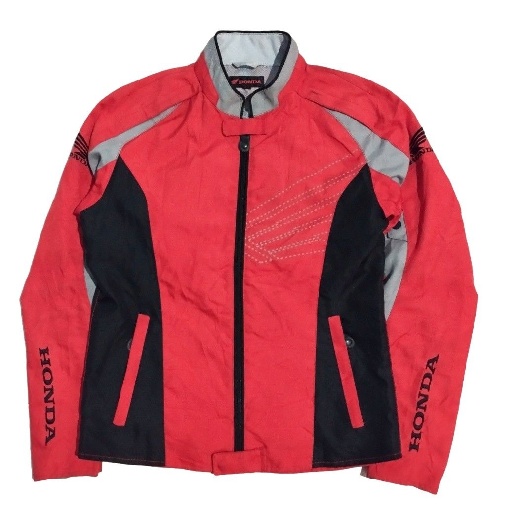 HONDA OFFICIAL PROTECTOR JACKET | JAKET MOTOR | RIDDING JAKET, Fesyen ...