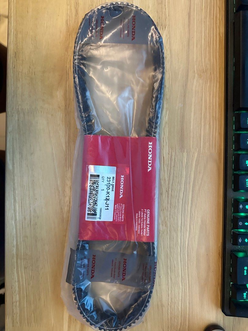 Honda Pcx 160 belt, Motorcycles, Motorcycle Accessories on Carousell