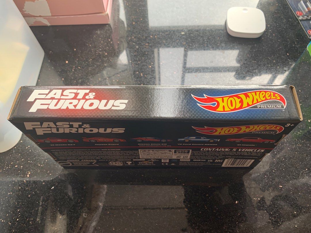 Hot Wheels Fast & Furious The Racers Edge Box Set, 興趣及遊戲, 玩具 & 遊戲類 ...