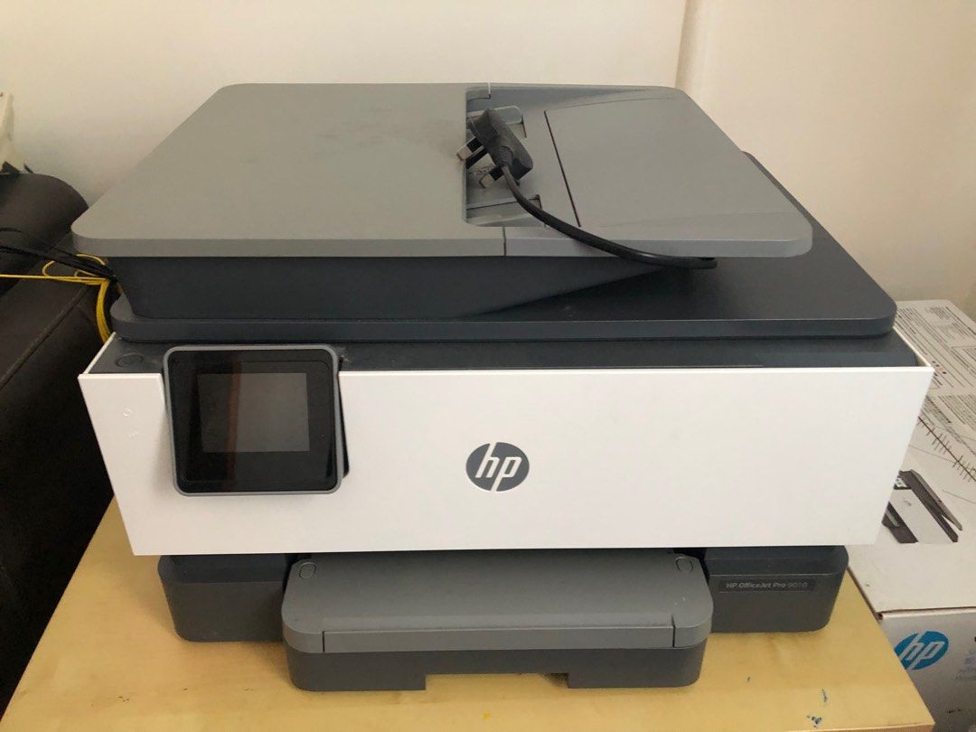 HP OfficeJet Pro 9010 Color Printer Wireless, Print, Fax, Scan, Copy ...