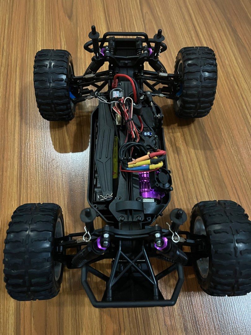 Hsp rc remote control 1:10 scale monster truck, Hobbies & Toys, Toys ...