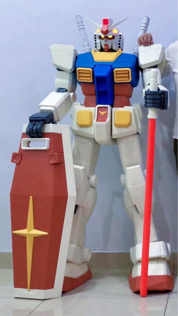 HY2M 1/12 (150cm) Gundam RX78 with lighting , sound , remote control ...