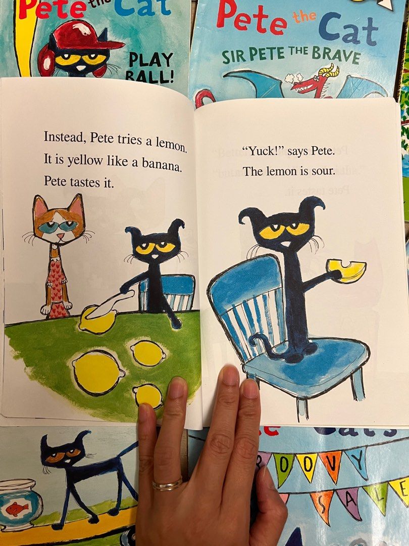 I can read: Pete the Cat Series, 興趣及遊戲, 書本 & 文具, 小說 & 故事書 - Carousell