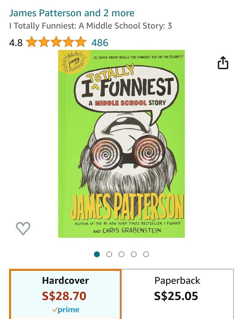 I Funny A middle school story books 1-3, Hobbies & Toys, Books ...