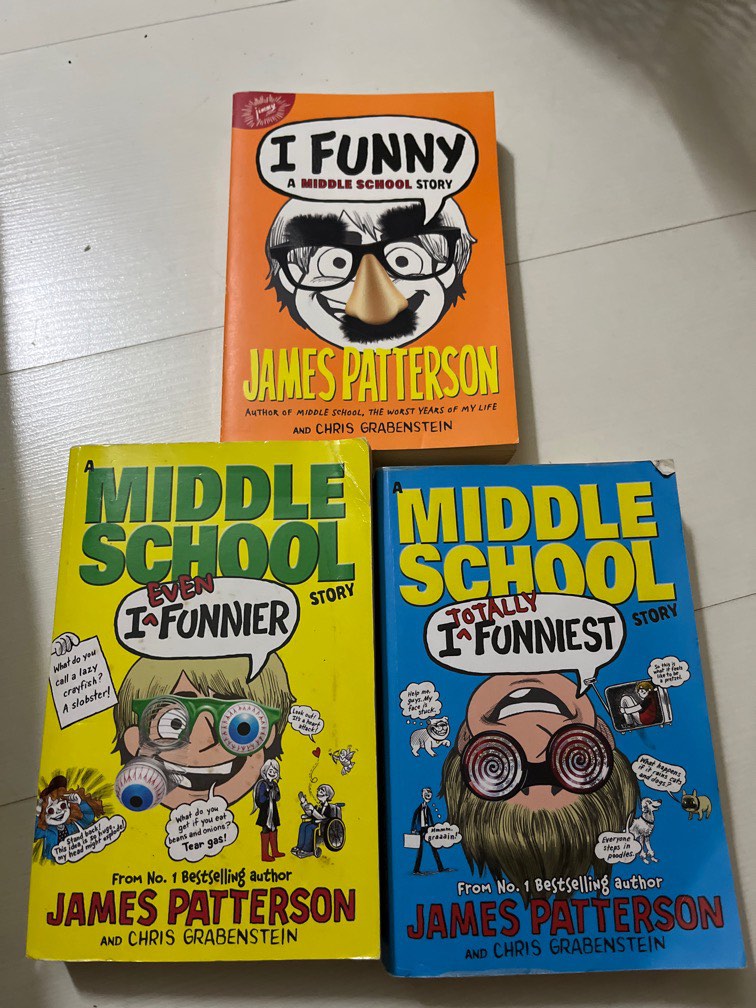 I Funny A middle school story books 1-3, Hobbies & Toys, Books ...