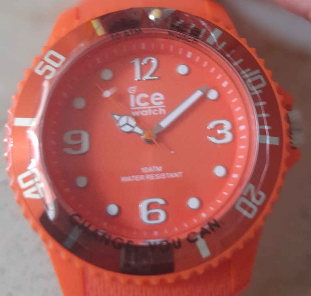 ICE Watch - Orange, Luxury, Watches on Carousell