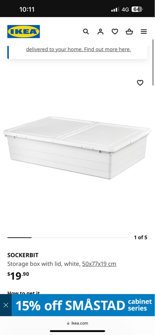 Ikea Sockerbit, Furniture & Home Living, Home Improvement ...