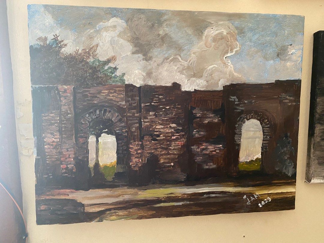 Intramuros Painting in Acrylic, Hobbies & Toys, Memorabilia ...