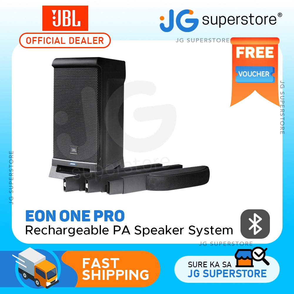 JBL EON ONE PRO All-In-One Rechargeable PA Speaker System with 6h ...