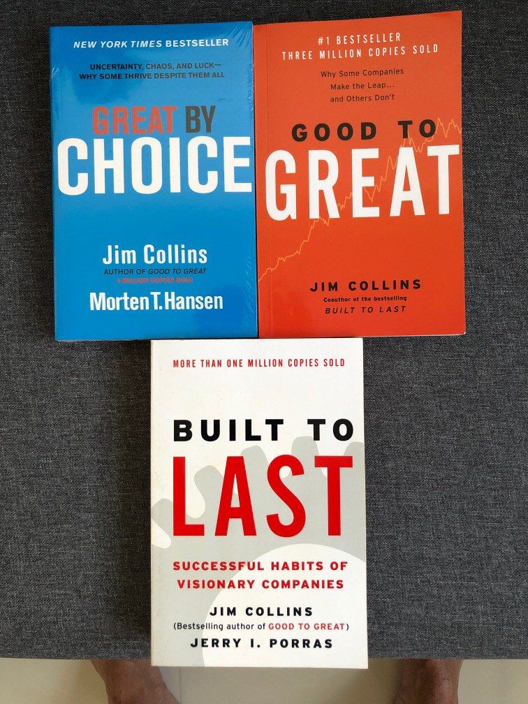 Jim Collins Book Bundle Collection, Hobbies & Toys, Books & Magazines ...