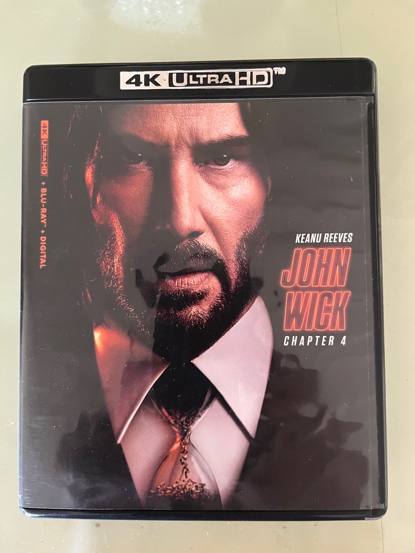John Wick Chapter 4 (4K/Blu Ray). US Version, Hobbies & Toys, Music & Media, CDs & DVDs on Carousell