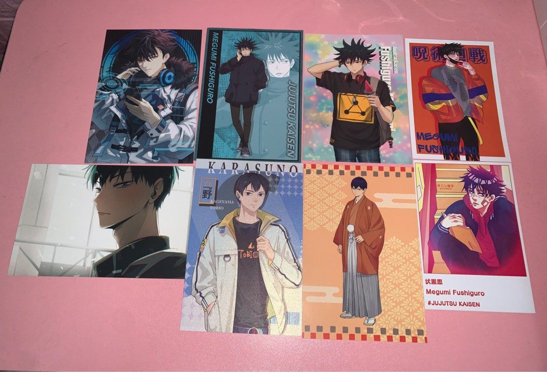 Jujutsu Kaisen Haikyuu hq jjk postcard, Hobbies & Toys, Collectibles ...