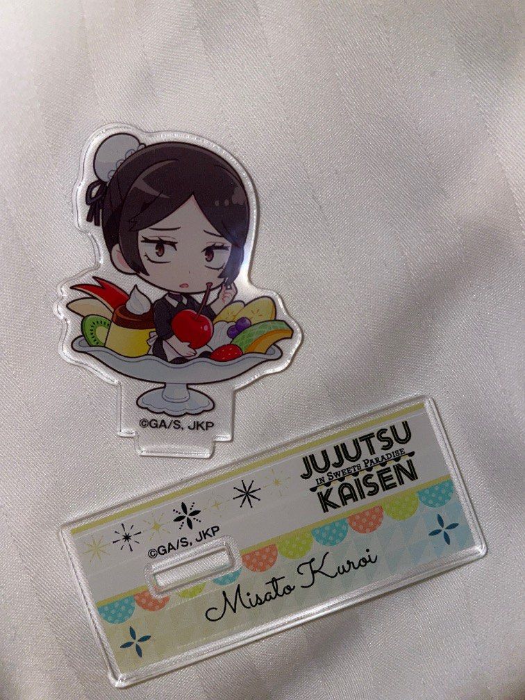 jujutsu kaisen misato kuroi acrylic stand sweets paradise, Hobbies & Toys, Memorabilia ...