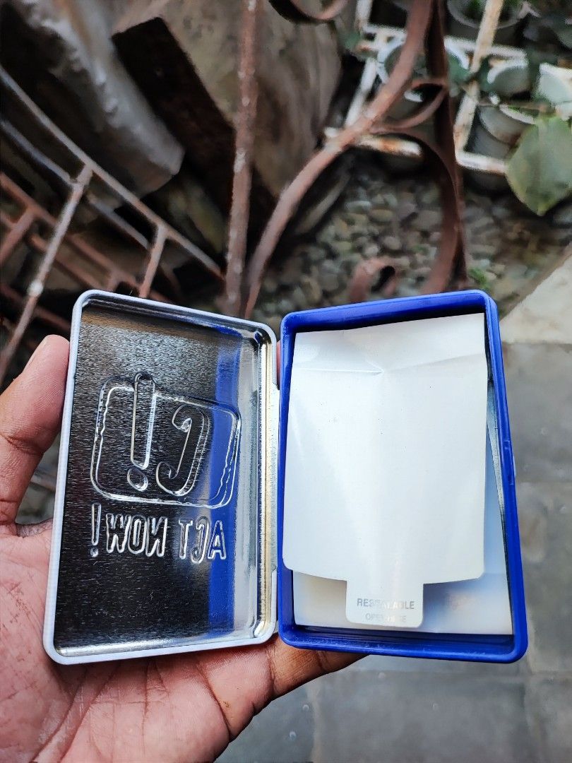 Kaleng Rokok Clas Mild Act Now, Antik, Pajangan di Carousell