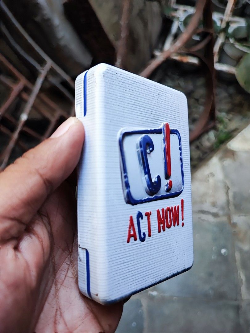 Kaleng Rokok Clas Mild Act Now, Antik, Pajangan di Carousell