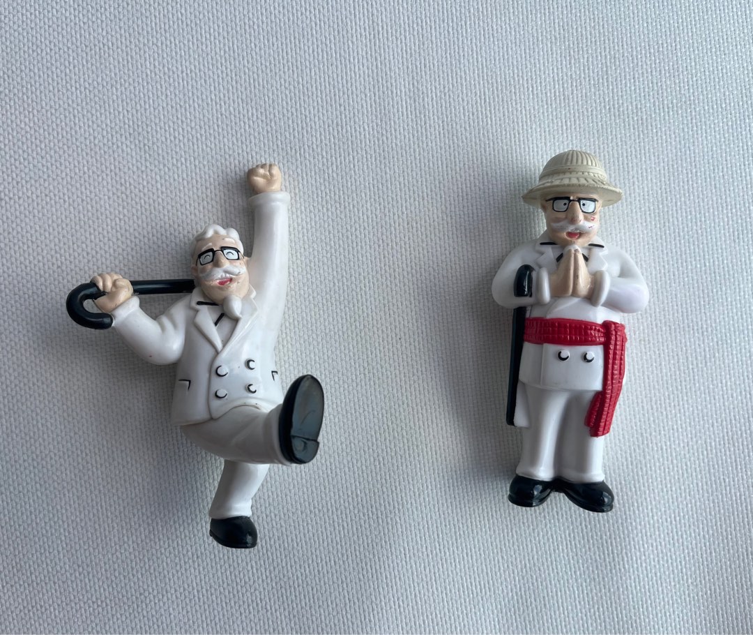 KFC 60th Anniversary Figurines, Hobbies & Toys, Toys & Games on Carousell