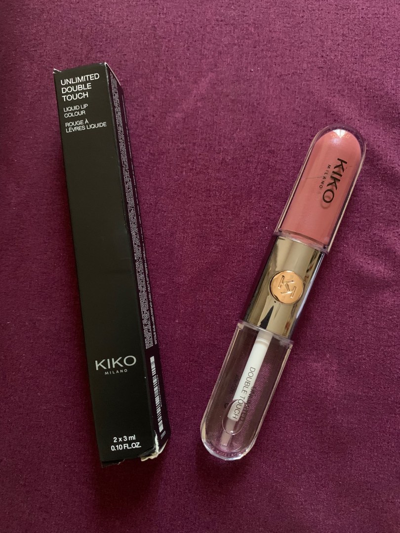 Original Kiko Milano Unlimited Double Touch - 120 Rosy Mauve on Carousell