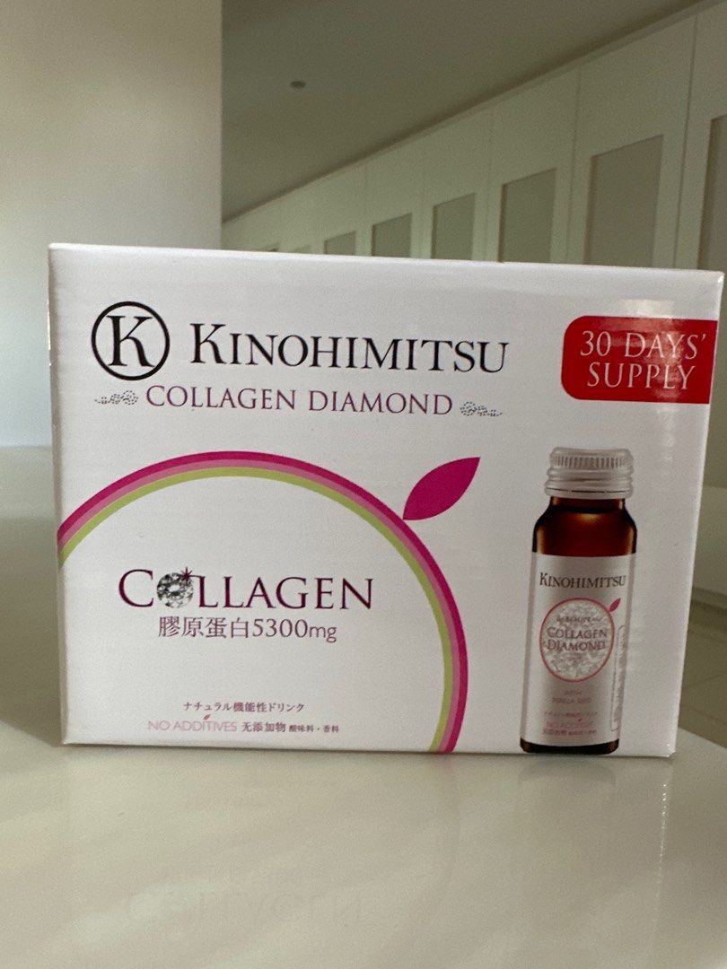 Kinohimitsu Collagen Diamond 5300mg, Health & Nutrition, Health ...