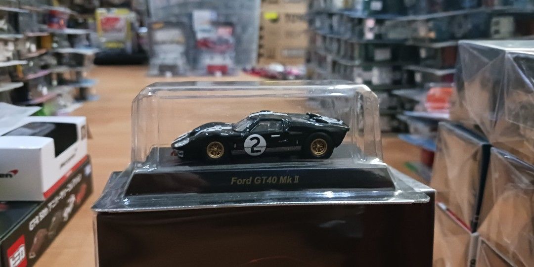Kyosho Ford Gt40 MkII Black, Hobbies & Toys, Toys & Games on Carousell