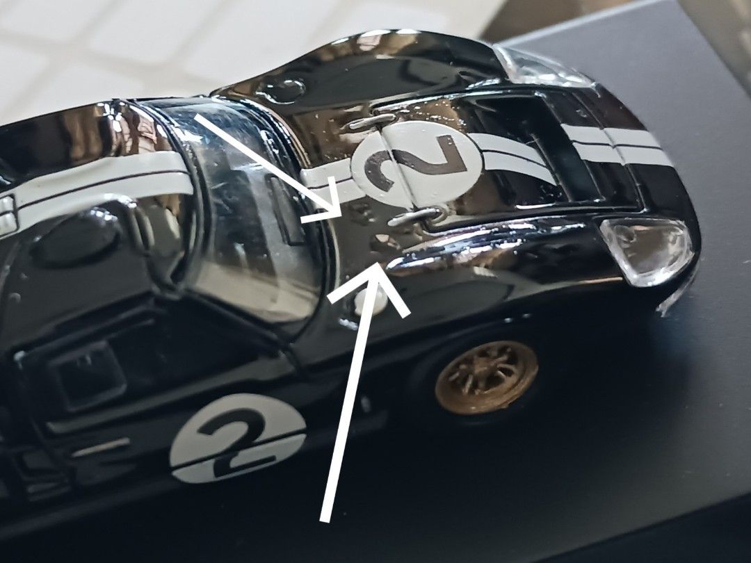 Kyosho Ford Gt40 MkII Black, Hobbies & Toys, Toys & Games on Carousell