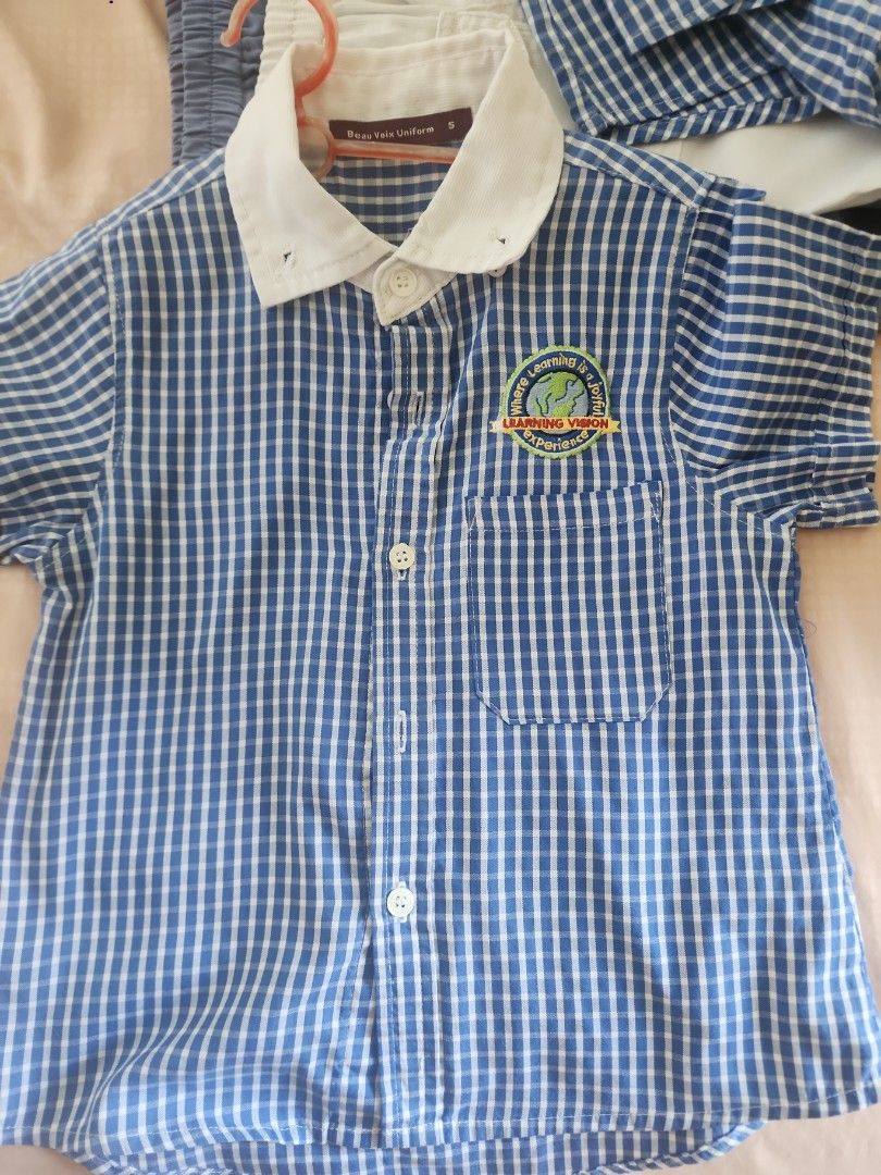 Learning vision uniform, Babies & Kids, Babies & Kids Fashion on Carousell