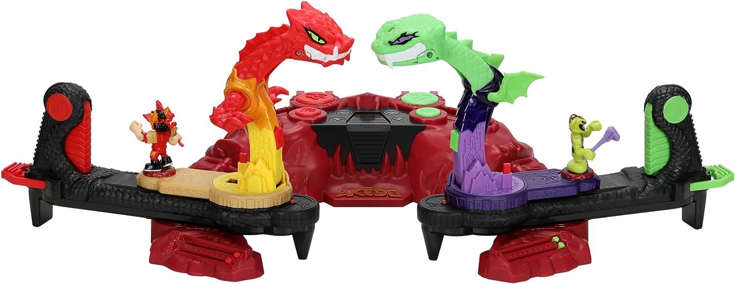 Legends of Akedo Beast Strike Serpent Fury Arena. Battle Your Warriors ...