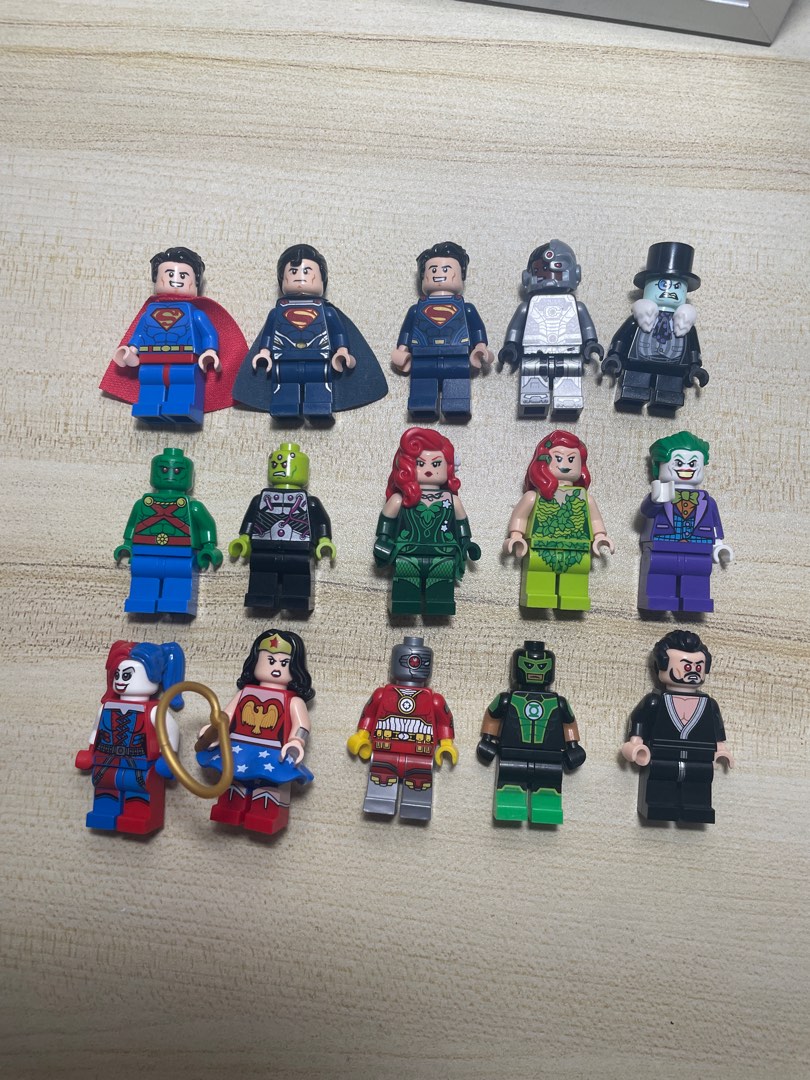 Lego dc super heroes minifigures, Hobbies & Toys, Toys & Games on Carousell