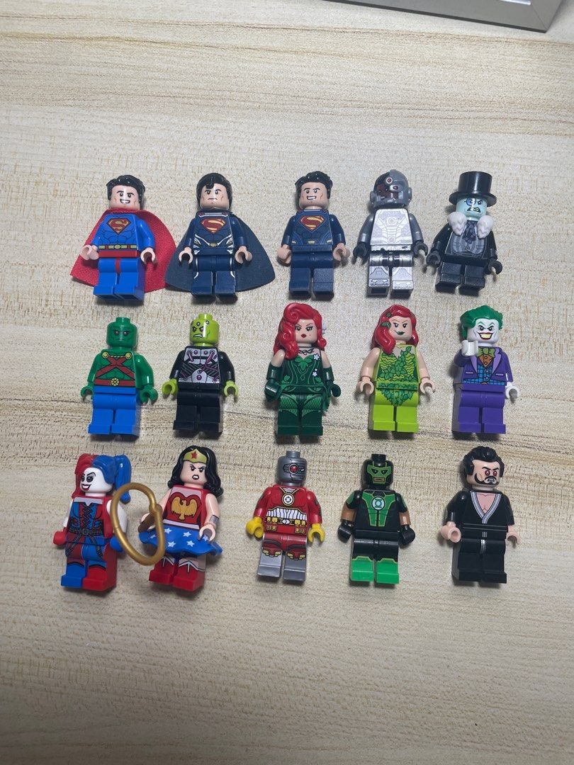 Lego dc super heroes minifigures, Hobbies & Toys, Toys & Games on Carousell