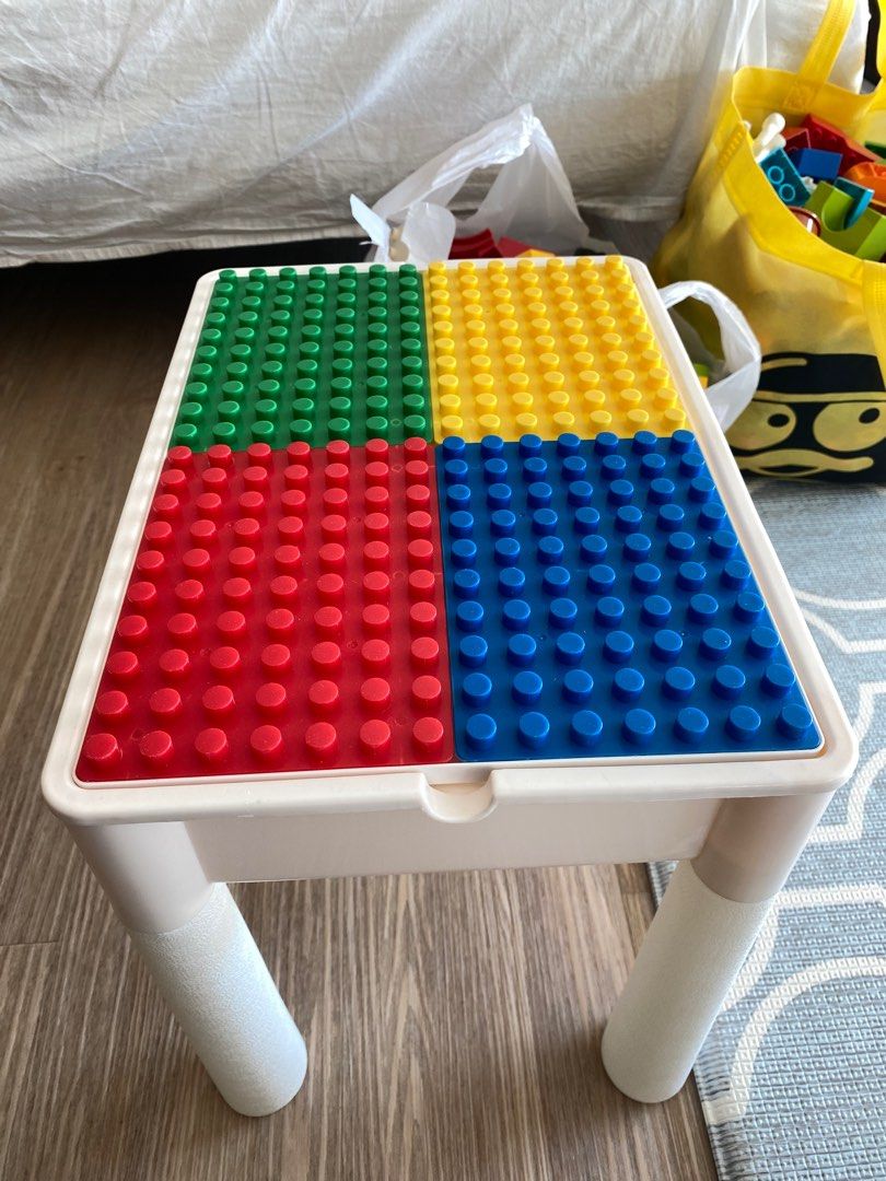 Lego Duplo Table, Hobbies & Toys, Toys & Games on Carousell