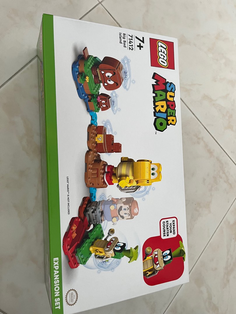 Lego Super Mario Big Bad Island (71412), Hobbies & Toys, Toys & Games ...