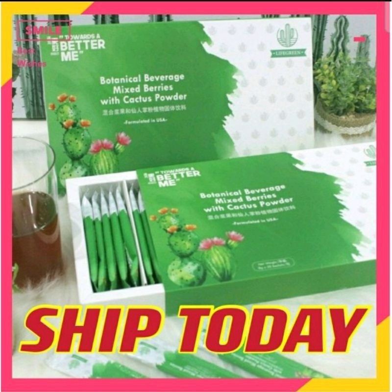 Life green cactus, Food & Drinks, Beverages on Carousell