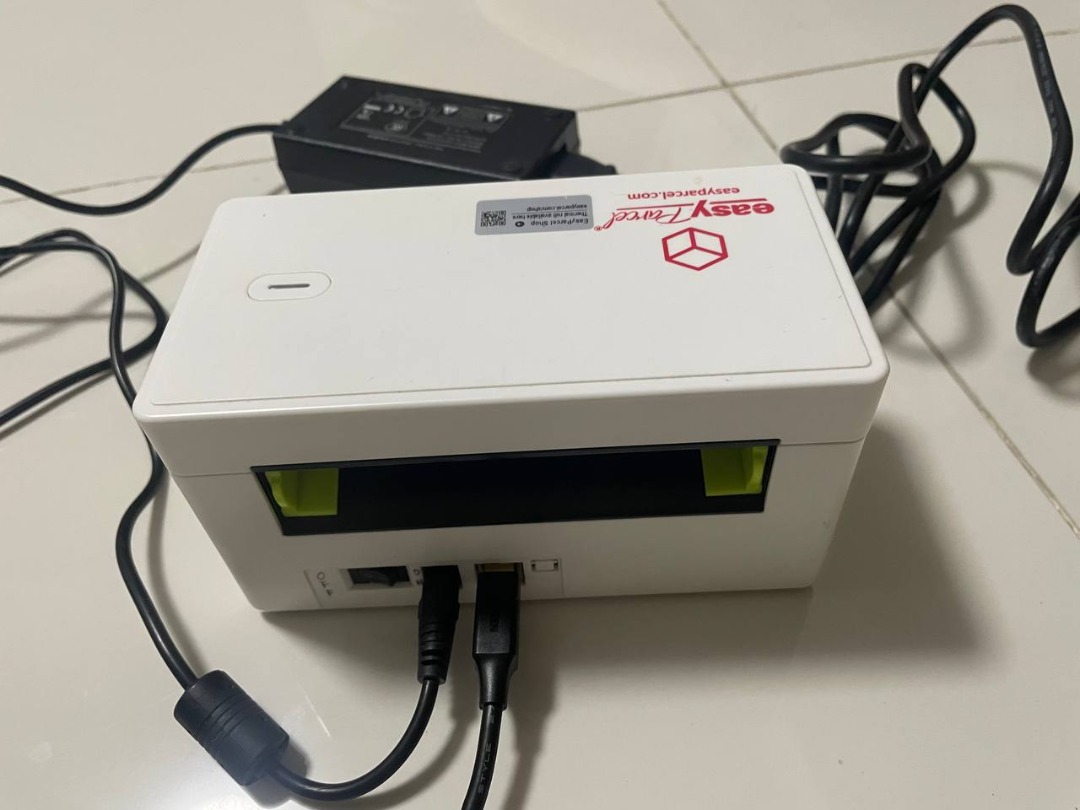 [Lightly Used] EasyParcel TDL407 Lite Thermal Airway Bill AWB Printer ...